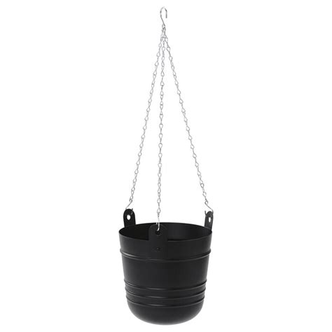 PÄrlrÖnn Hanging Planter Inoutdoorblack 15 Cm Ikea Spain