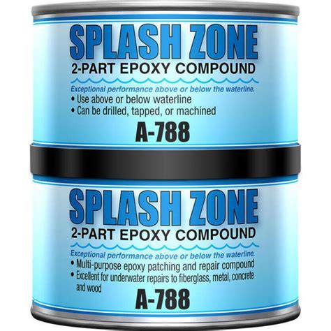 Pettit Splash Zone Epoxy Repair Compound Defender Marine