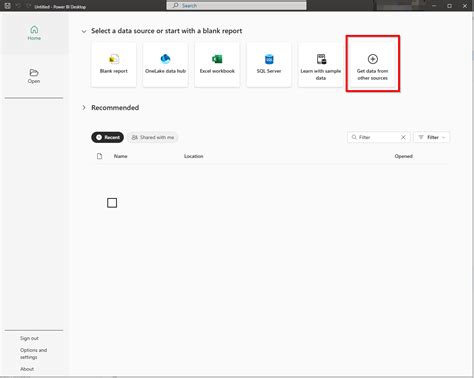 Power Bi コネクタをインストールする