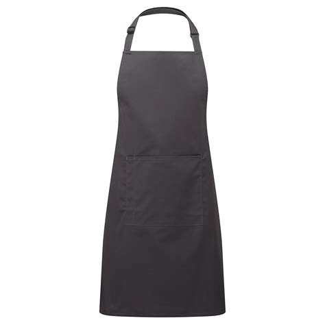 C Embroidered Pocket Bib Aprons