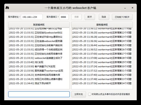 C Gui Websocket Workerman