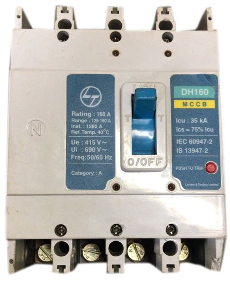 160 A L T 4 Pole DH160 MCCB Switch At 3000 Piece In Bhavnagar ID