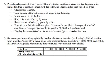 Solved Q1 50 Points Linked List Implement A City Database