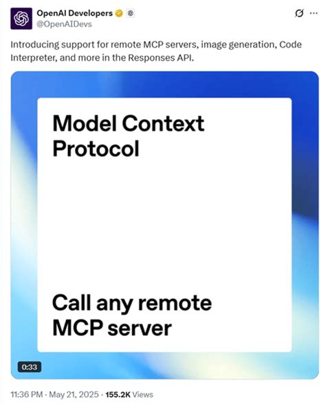 openai宣布：核心api支持mcp，助力智能体开发 openai 再tools中使用mcp csdn博客
