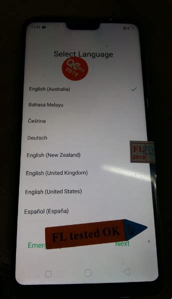 Oppo F7 Oppo Cph1819 Factory Reset Is Successfully Done With Test