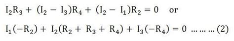 What Is Mesh Current Analysis Method Its Matrix Form Circuit Globe
