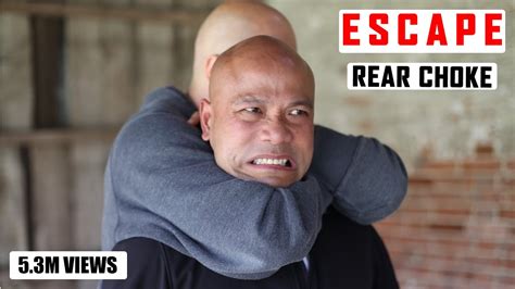 How To Escape A Standing Rear Choke Youtube