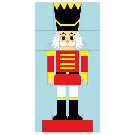 Nutcracker Wall Hanging Fpp Pdf Pattern Victoria Peat