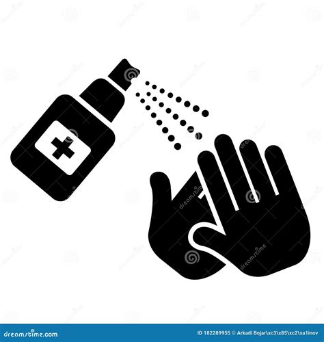 Lavez Votre Ic Ne Vecteur De Mains Illustration De Vecteur