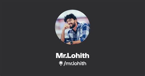 Mrlohith Instagram Linktree
