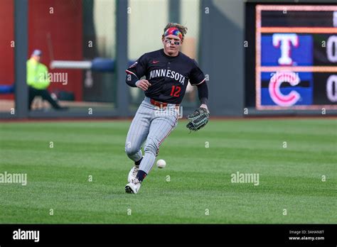 April 7 2025 Minnesota Twins Right Fielder Harrison Bader 12 Runs