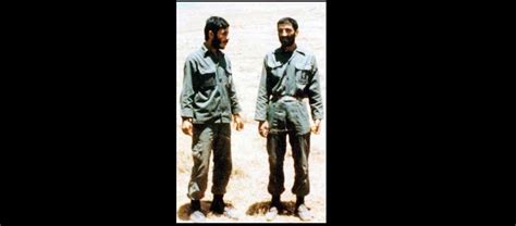 آخرین عکس یادگاری شهید همت و حاج احمد متوسلیان