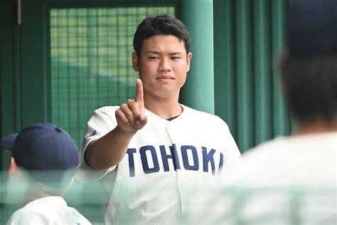 東北福祉大のエースとしてチームをけん引する細川（撮影・柳内 遼平） ― スポニチ Sponichi Annex 野球