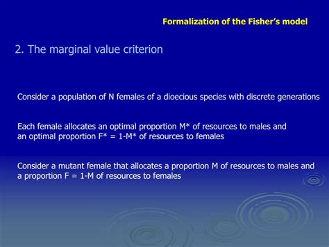 PPT Sex Allocation Theory PowerPoint Presentation Free Download ID 3432786