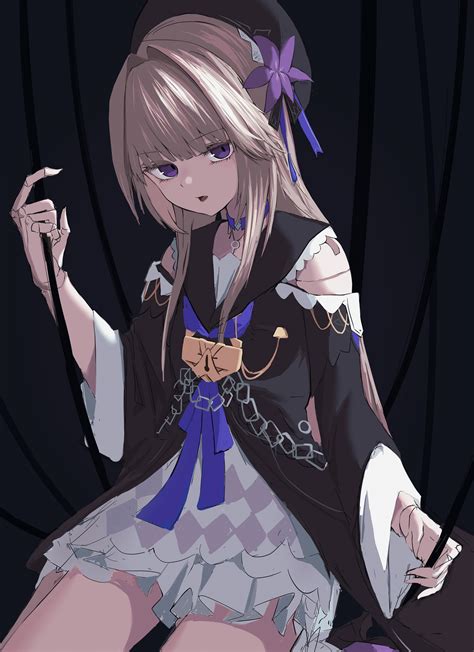 Anime Girls Herta Honkai Star Rail Space Stars Hat Stelle Honkai The
