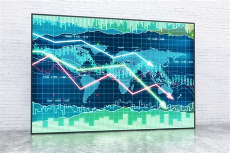 Premium Photo Interior With Forex Chart