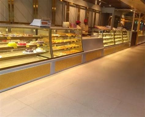 Glass Stainless Steel Sweet Counter For Bakery At Rs 16500 Running