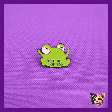 Pin Metálico Rana