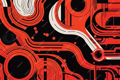 Premium Vector Dynamic Abstract Patterns Background Vector Design