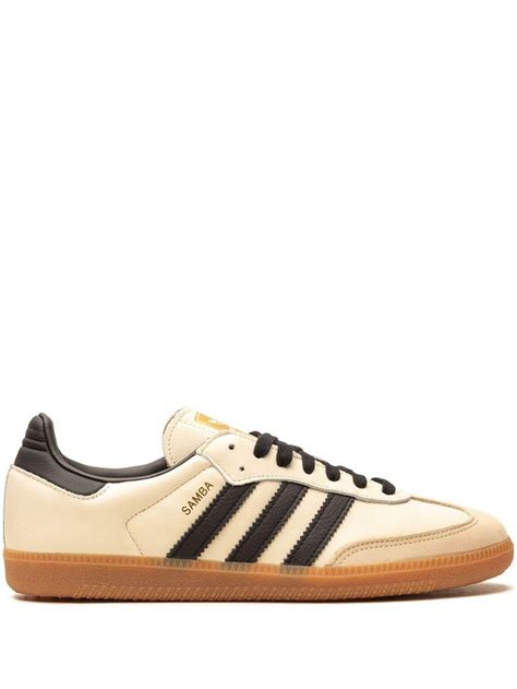 Adidas Samba Og Sand Strata Sneakers In Natural Lyst