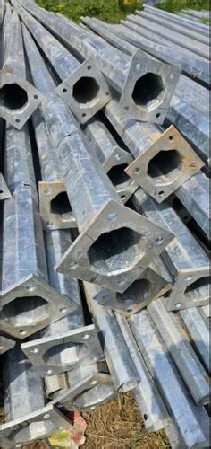 Mild Steel High Mast Lighting Pole For Outdoor 12 M At Rs 250000