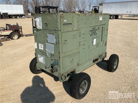 Surplus Mcii Mep 805b 30kw Generator Set In Abilene Kansas United