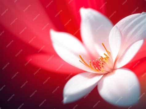 Premium Ai Image Jasmine Serenity Snow White Gradient Abstract