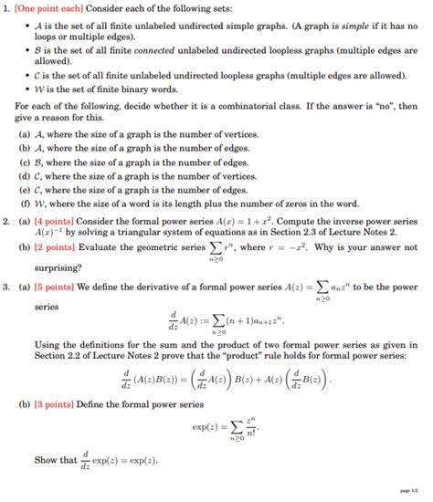 Solved Solve All Three Parts Please[one Point Each]