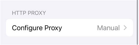 Manual Proxy IOS IPhone And IPad Liberty Shield