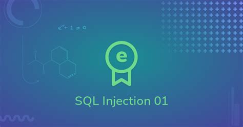 Sql Injection 01 Exercise