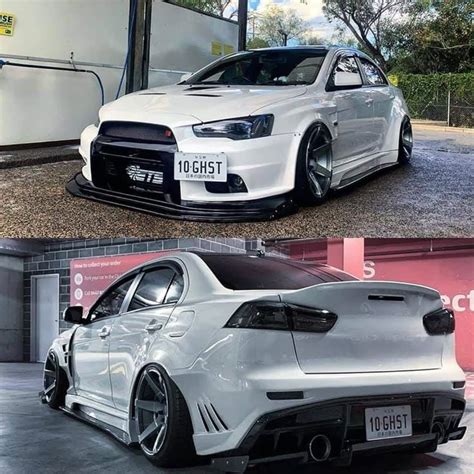 Mitsubishi Lancer Evolution 2 Different Views