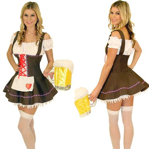 2016 New Fashion High Quality Sexy Adult Halloween Oktoberfest German