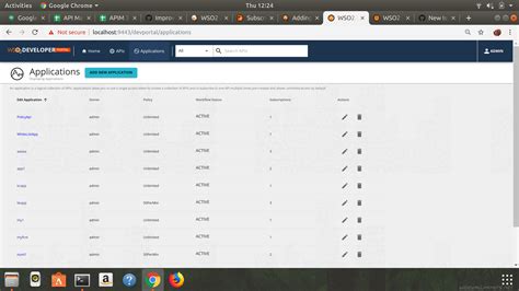 Devportal Applications Are Not In Order Issue 6180 Wso2 Product