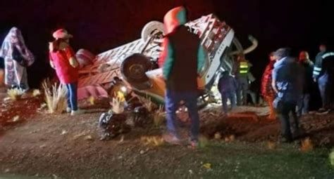 Accidente En Arequipa Al Menos Nueve Muertos Y Más De 30 Heridos Deja