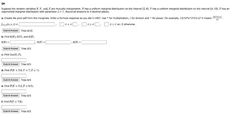 solved exponential marginal distribution with parameter λ 1