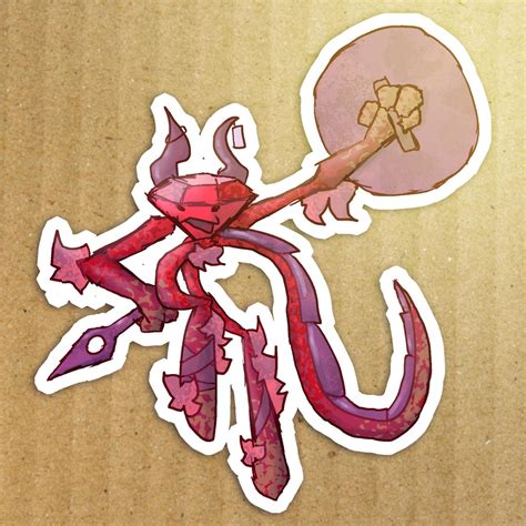 Bfdi Tpot Ruby Sticker Etsy