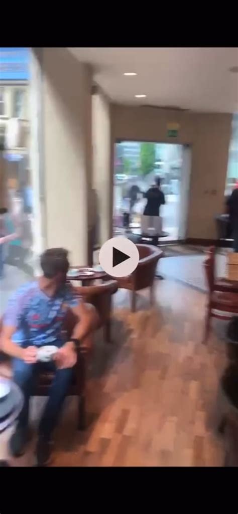 Soccer Fans Fight Each Other In The Street Ahead Of Their Rivalry Game