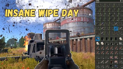 My Richest Wipe Day Rust Console Youtube