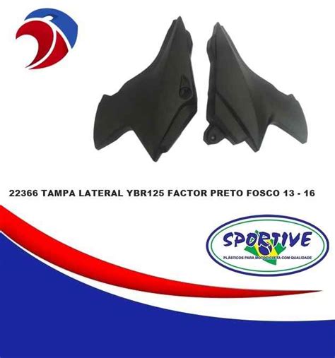 Tampa Lat Yam Ybr Factor Preto Fosco