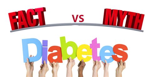 5 Myths Of Diabetes Debunked
