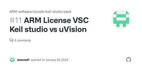 ARM License VSC Keil Studio Vs UVision Issue 11 ARM Software