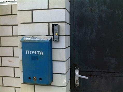 Домофон на калитку: установка с замком электромеханическим, схема ...