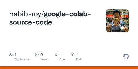 Github Habib Roy Google Colab Source Code