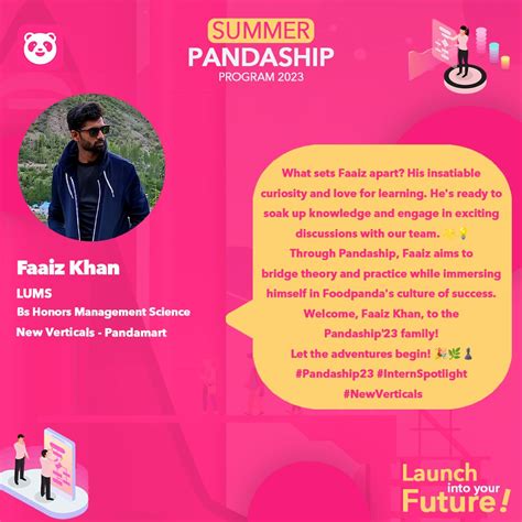 Pandaship23 Launchintoyourfuture Foodpanda Faaiz Khan 23 Comments