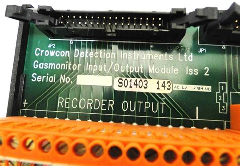 Crowcon Detection Detecting Heads Gasmonitor Input Output Module Iss 2