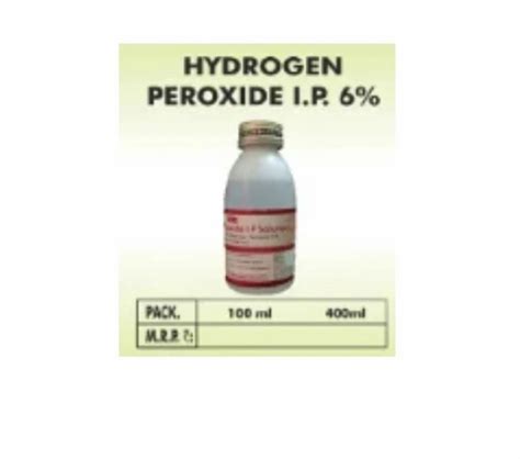 Hydrogen Peroxide Solution 6 Ip 100ml At ₹ 35 Kg In Sonipat Id