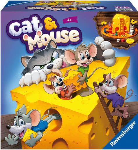 Настольная игра Ravensburger «Cat&Mouse/ Кошки-Мышки», 24563 - купить с ...