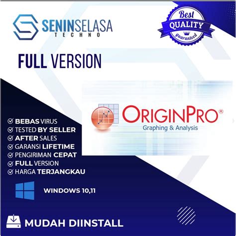 Jual Software Analisis Data Ilmiah OriginPro WIN Shopee Indonesia