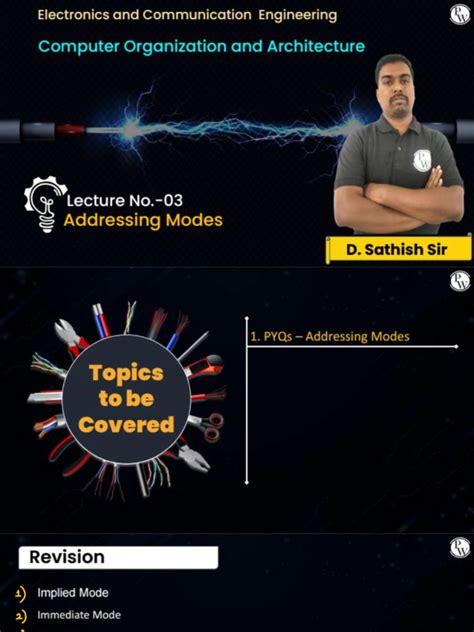 Addressing Modes 03 Class Notes Pdf