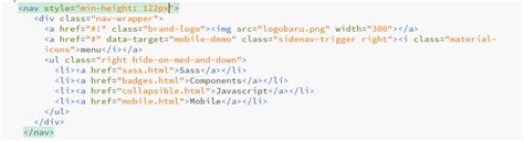 How To Increase Navbar Height In Materialize Css Ampersand Tutorials